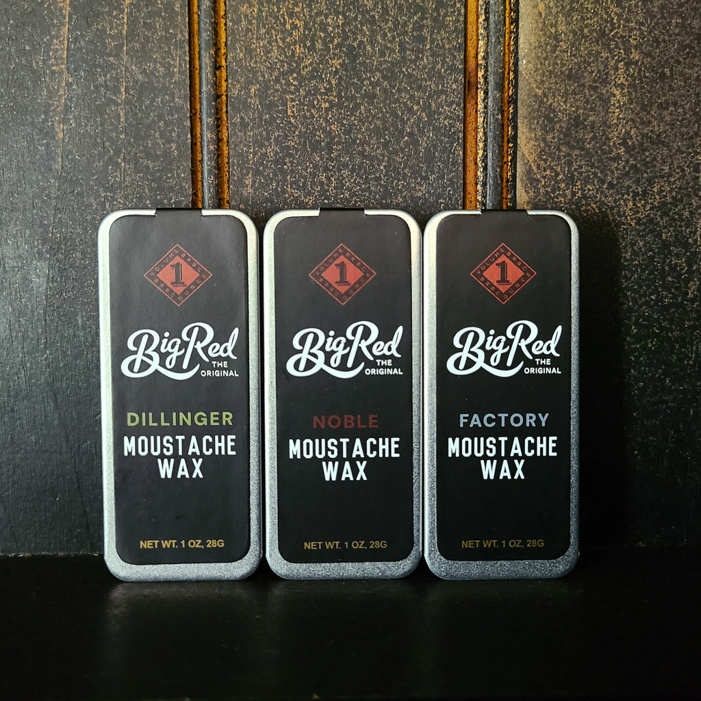 Big Red Moustache Wax – Big Red Beard Combs