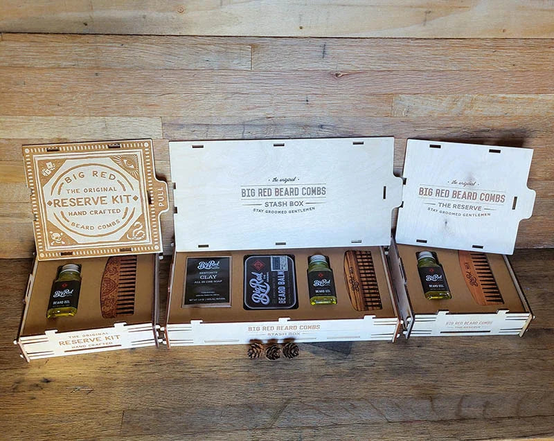 Big Red Beard Kits – Big Red Beard Combs